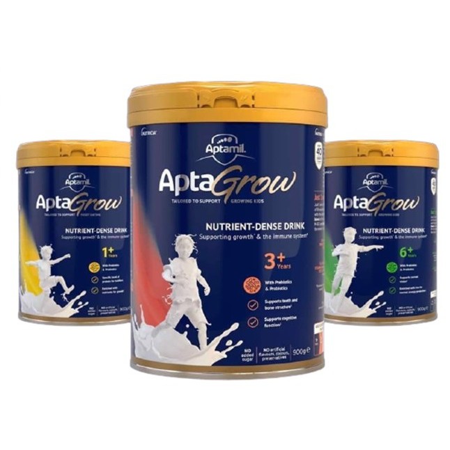 Sữa Aptamil Apta Grow 1+, 3+, 6+ - Úc - 900g Date 2026 | Shopee Việt Nam