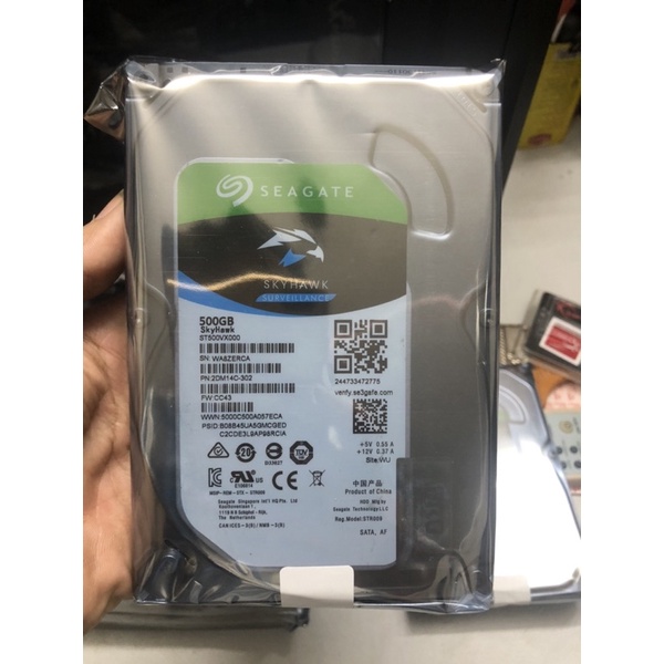 Hdd 500Gb, Ổ cứng Seagate skyhawk 3.5 500Gb | Shopee Việt Nam