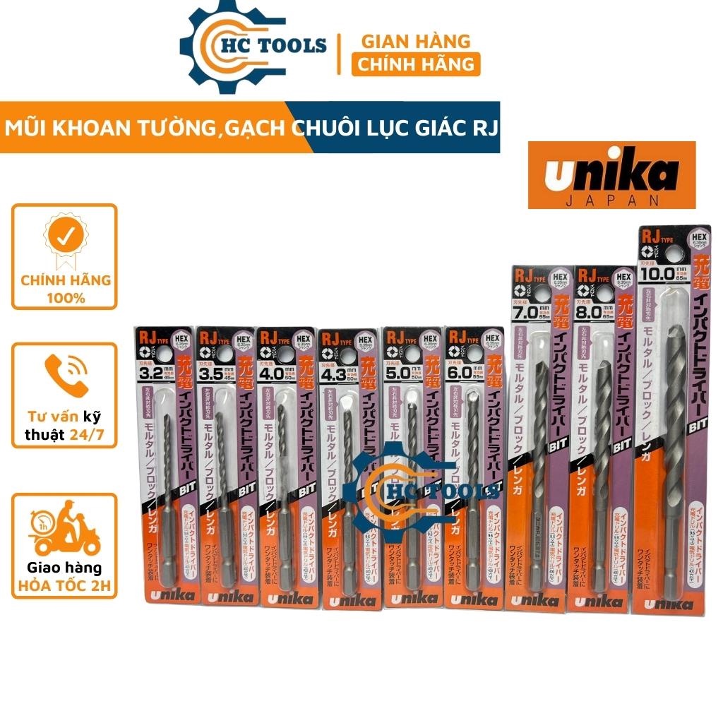Mũi khoan tường, gạch Unika (Nhật) chân lục giác mã RJ |HÙNG CƯỜNG TOOLS | Shopee Việt Nam