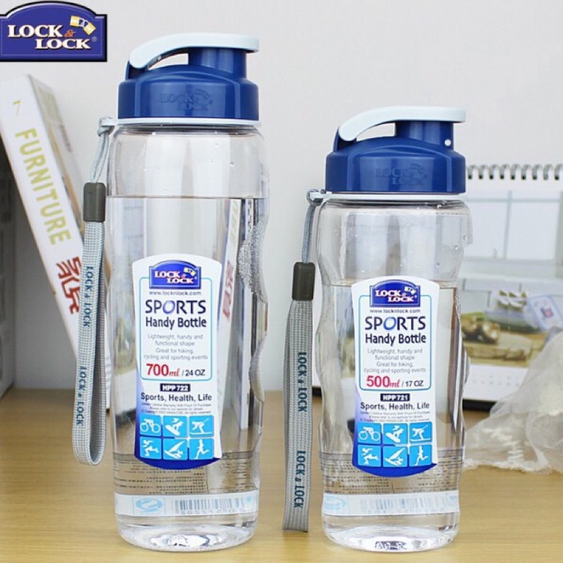 Bình Nước Nhựa Thể Thao LocknLock Handy Bottle 500ml ABF721 , 700ml ...