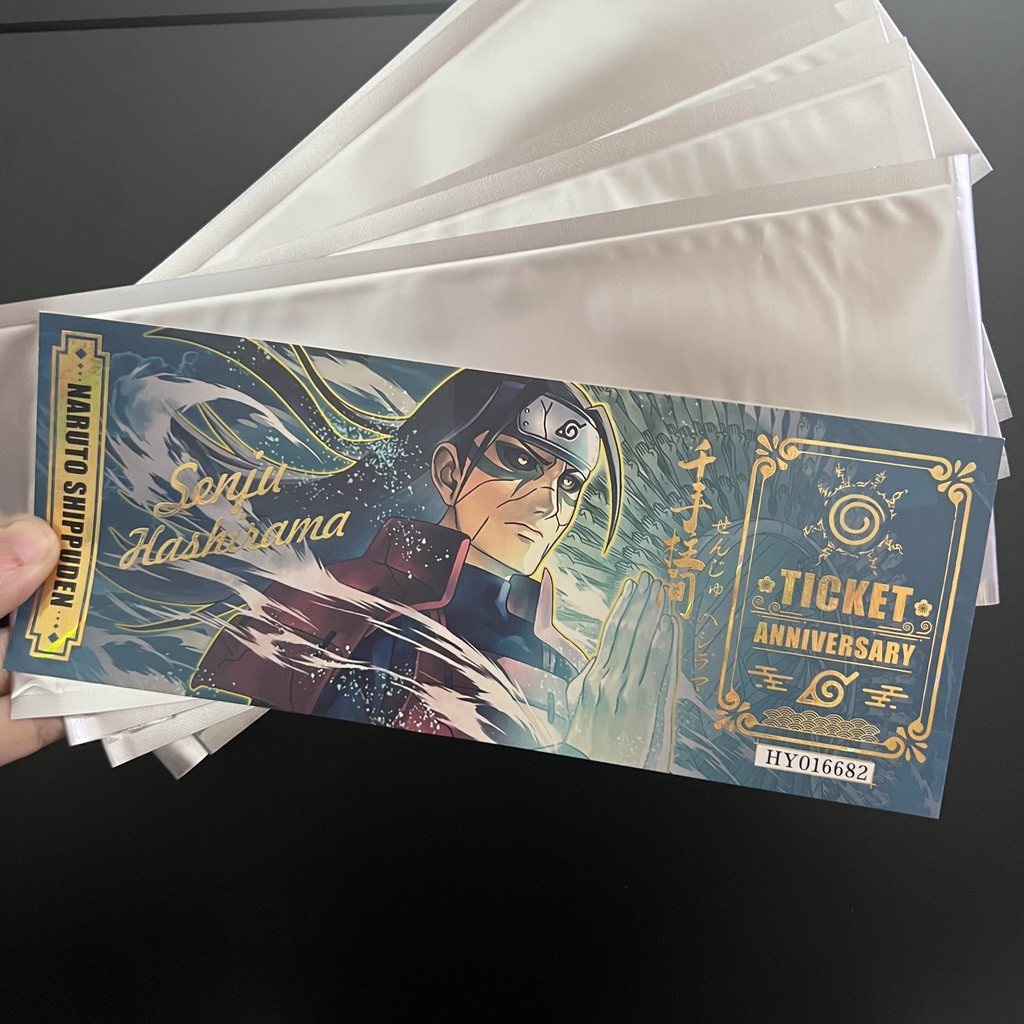 Ticket ảnh thẻ Naruto Shippuden anime chibi xinh xắn mẫu mới bổ sung bộ ...
