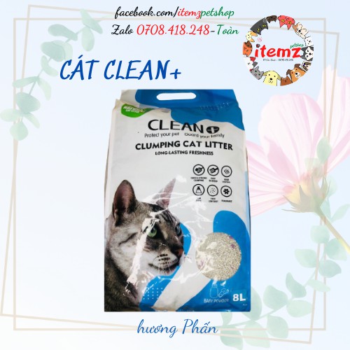 CÁT VỆ SINH CHO MÈO CAT LITTER - CLEAN+/MANEKI NEKO - CÁT SÉT BENTONITE ...