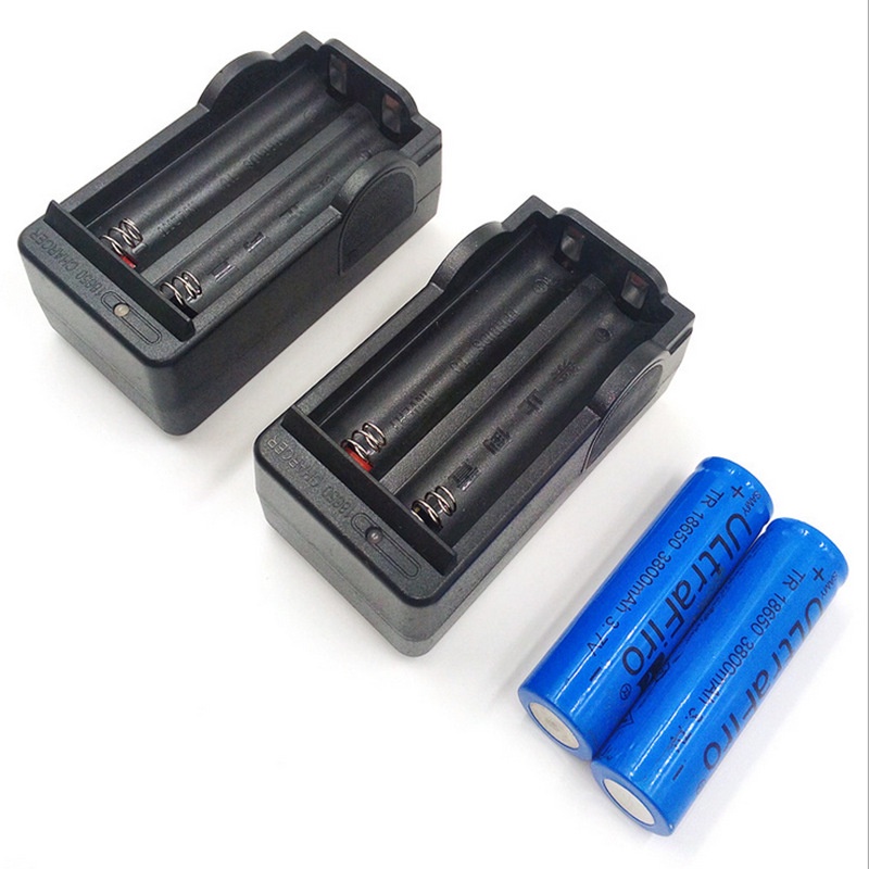 Bộ sạc Pin 3.7v 18650, 26650, 22650 - Đa năng, Cao cấp, Có đèn báo khi ...