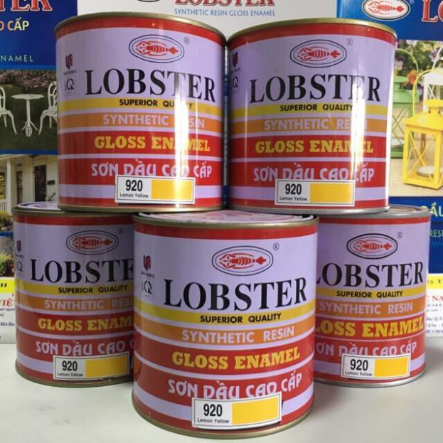 Sơn Dầu Lobster Dùng Cho đồ Gỗ Kim Loại Màu Bóng đẹp 800ml Urai Shopee Việt Nam