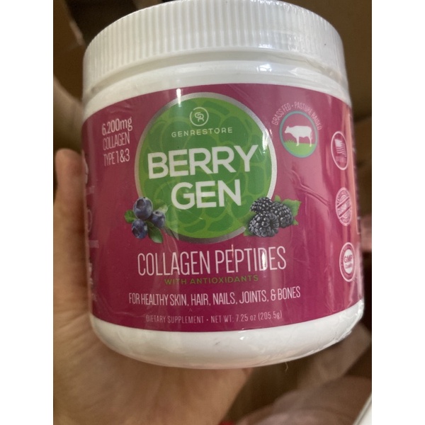 Berry Gen: bột Collagen Hỗ trợ khớp, tóc, da và móng | Shopee Việt Nam