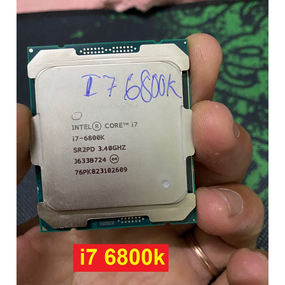 Intel I7-6800K (15M Cache, Up To GHz) Socket FCLGA2011-3