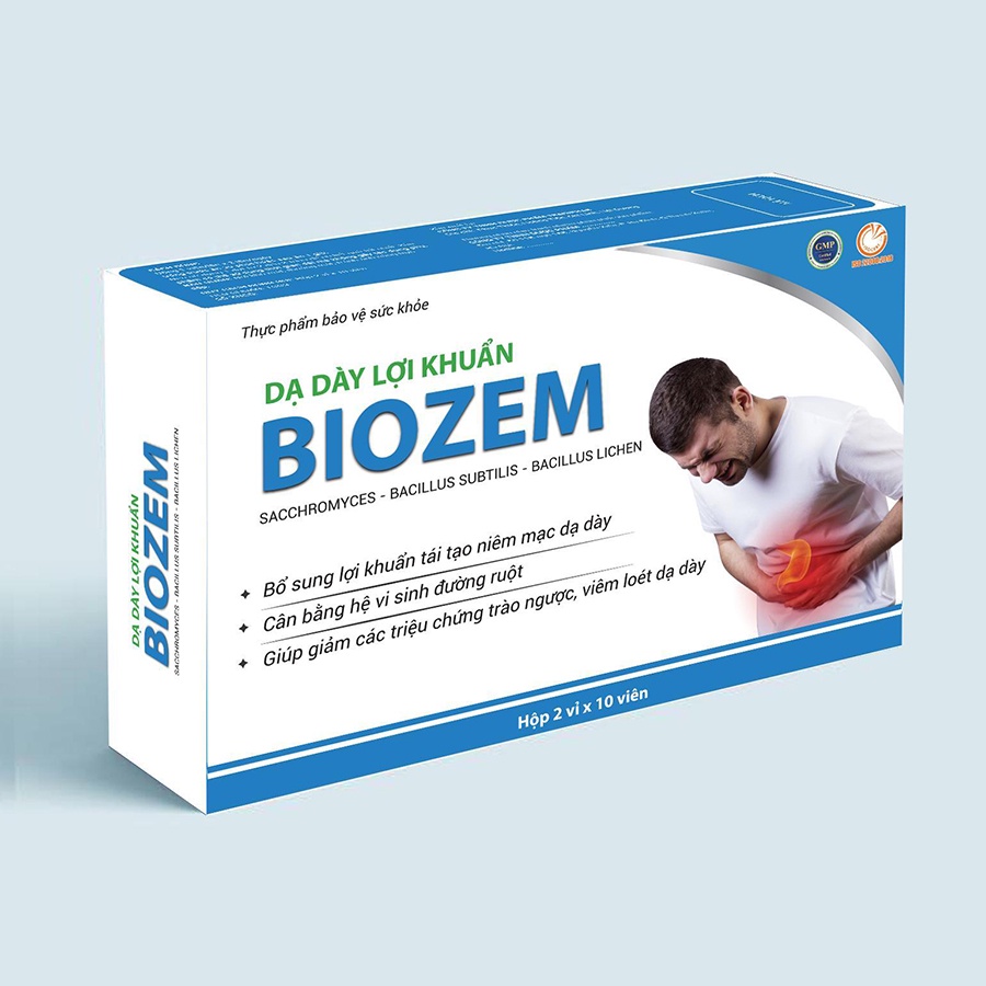 [CHÍNH HÃNG] Dạ Dày Lợi Khuẩn Biozem - Hỗ trợ bổ sung lợi khuẩn, cải ...