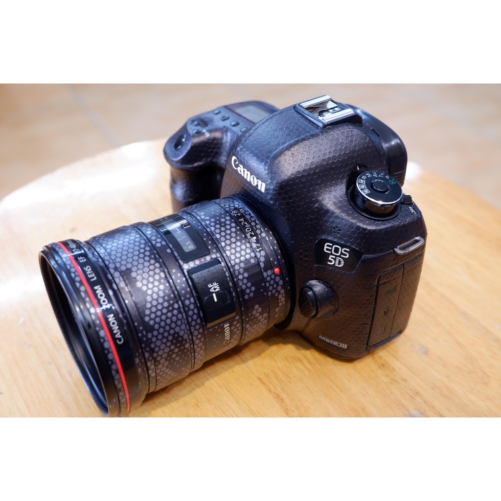 Skin 3M dán full body cho máy ảnh canon 5D Mark 2 , 5D mark 3 , 5D mark ...