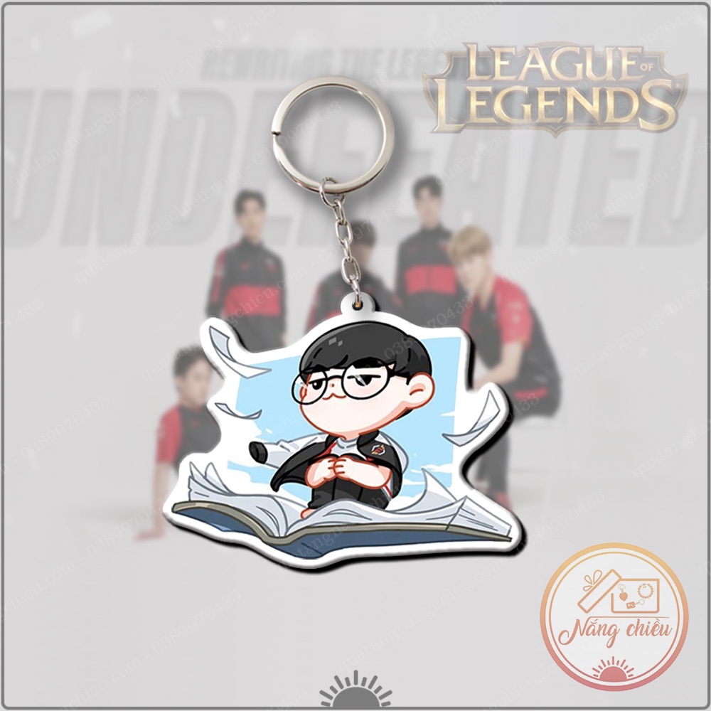 Móc khóa chibi Faker Dày In Sắc Nét 2 Mặt, Huyền Thoại T1 | Shopee Việt Nam