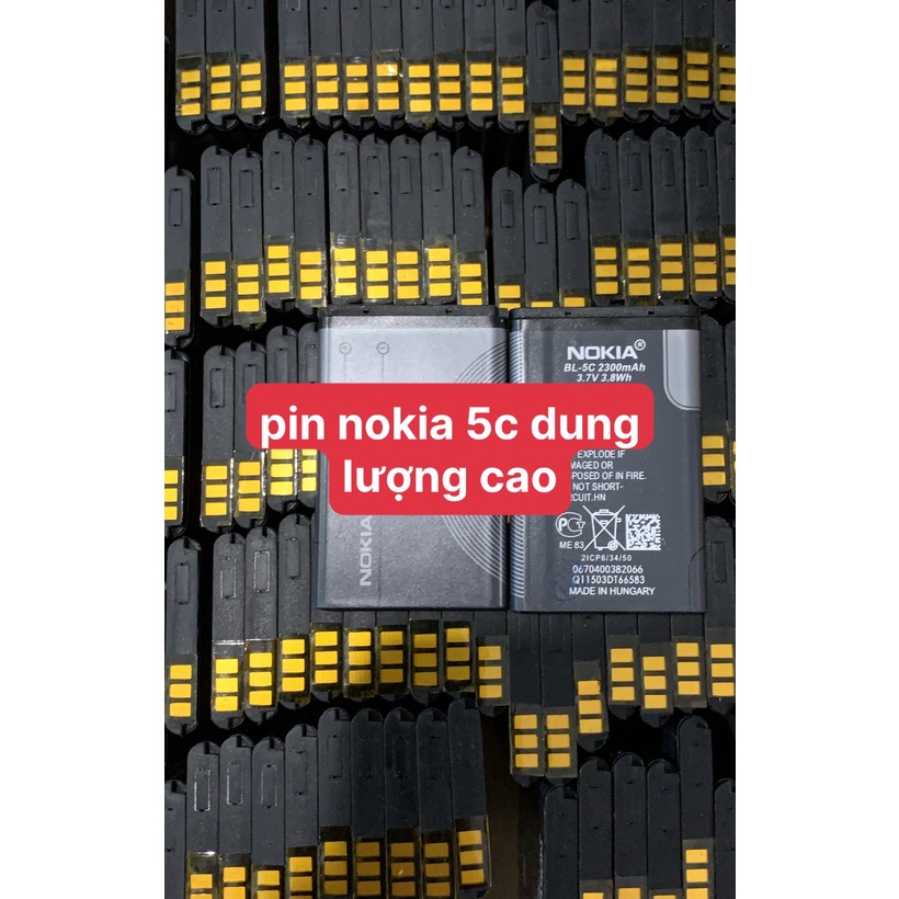 Pin nokia 5c / 4c dung lượng chuẩn / Pin Nokia BL-4C / Pin Nokia BL-5C zin mới | Shopee Việt Nam