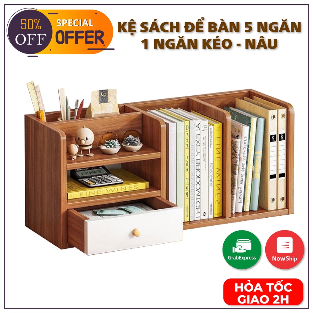 Kệ Sách Gỗ Để Bàn Tủ Hồ Sơ Tài Liệu Để Phòng Làm Việc Chất liệu gỗ chắc ...