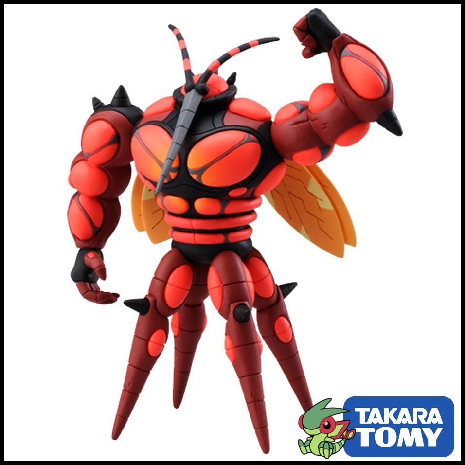 Mô hình Pokemon Buzzwole chính hãng Takara TOMY (Hiếm) - Hyper Size - Pokemon Figure Moncolle ...