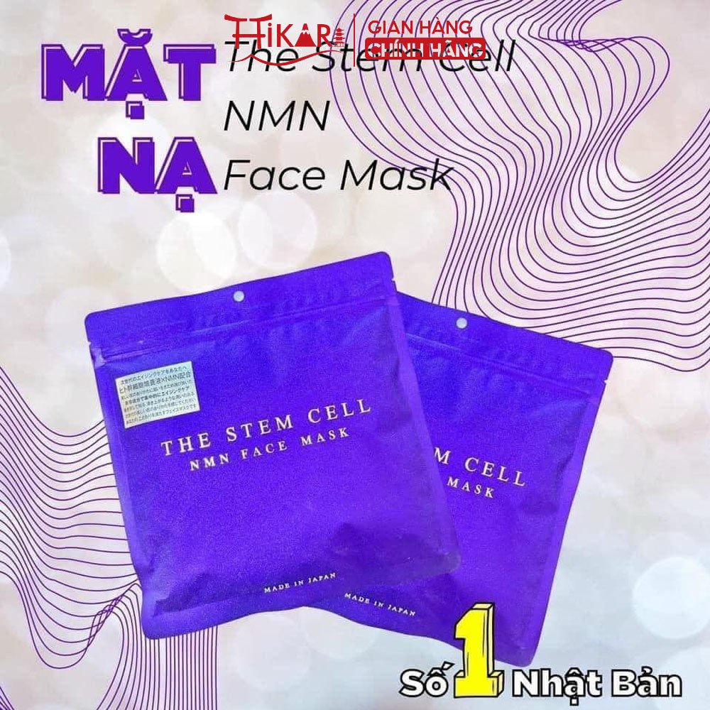 Mặt nạ tế bào gốc The Stem Cell NMN Face Mask 30 miếng của Nhật Bản | Shopee Việt Nam