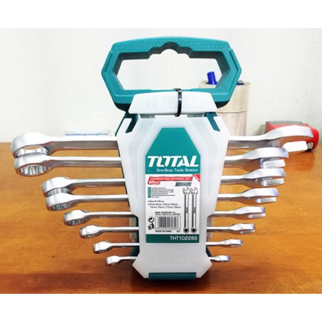 Bộ cờ lê vòng miệng 6-19mm total THT102286 | Shopee Việt Nam
