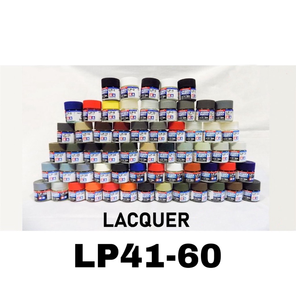 Sơn mô hình Lacquer (LP41-LP60) Tamiya Gốc Xăng 10ml - GDC | Shopee ...