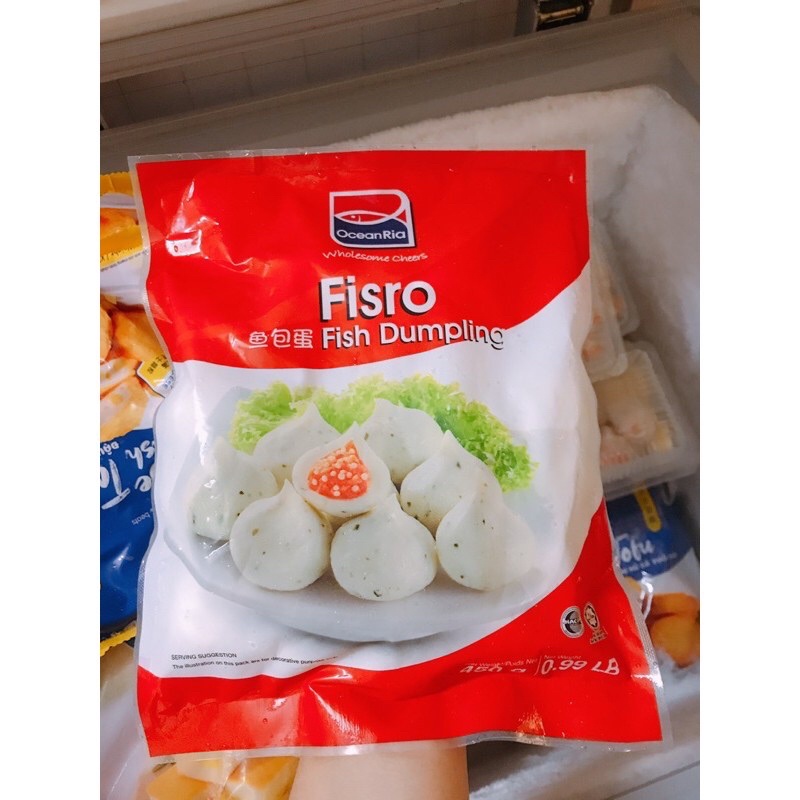 Bánh Bao Trứng Cá Hồi Malaysia Ocean Ria 450gr | Shopee Việt Nam