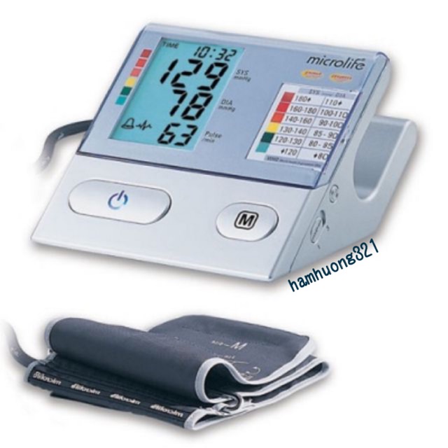 Huyết áp điện tử bắp tay Microlife Model BP A100 Plus | Shopee Việt Nam