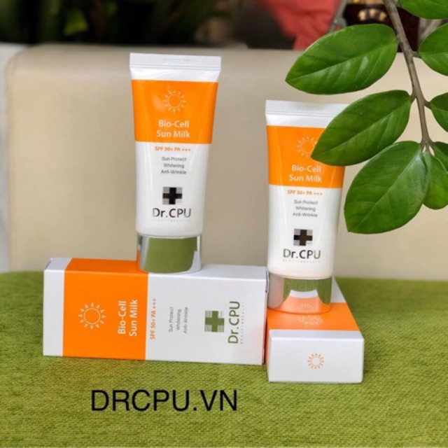 Kem chống nắng Bio cell sun milk Dr Cpu | Shopee Việt Nam