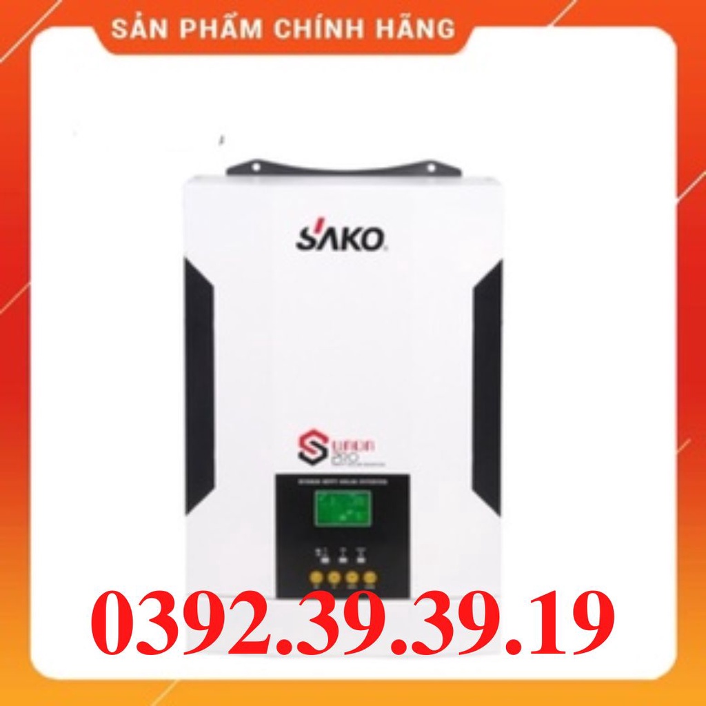 Biến tần offgrid bù lưới 5,5KW - 48VDC SAKO SUNON PRO 5,5KW ; max PV 6000wp 450VDC, Bảo hành 18 ...