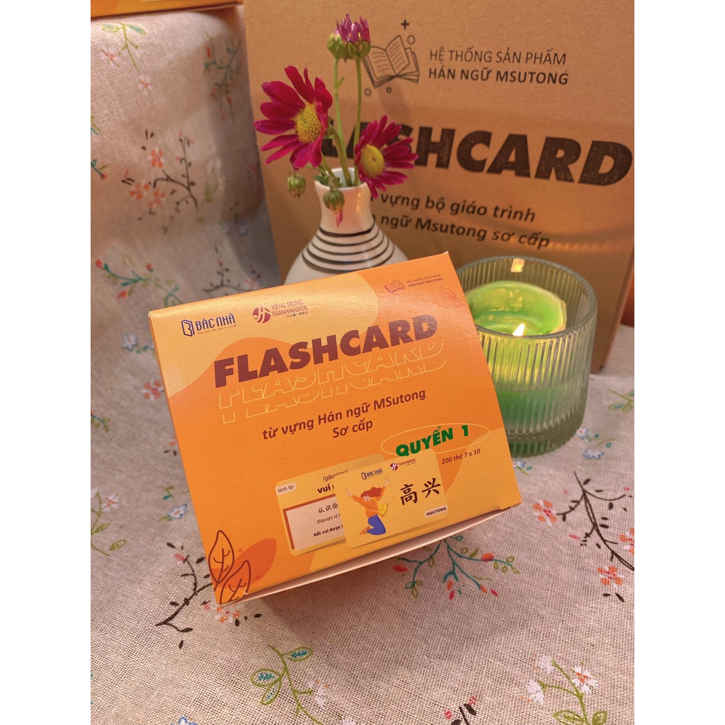 BỘ THẺ TỪ VỰNG CD FLASHCARD - GIÁO TRÌNH TIẾNG TRUNG MSUTONG | Shopee ...