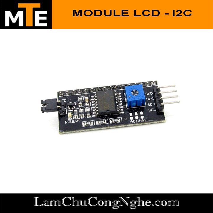 Mạch chuyển giao tiếp LCD1602 LCD1604 LCD2004 sang I2C LCD | Shopee ...