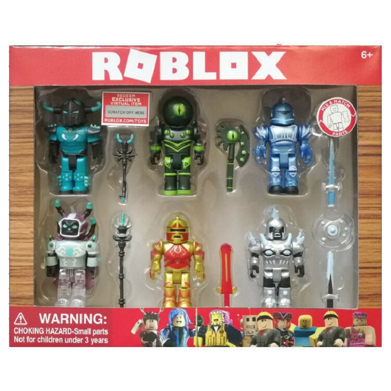 Roblox Game Figma Oyuncak Champion Robot Mermaid Playset Mini Action ...