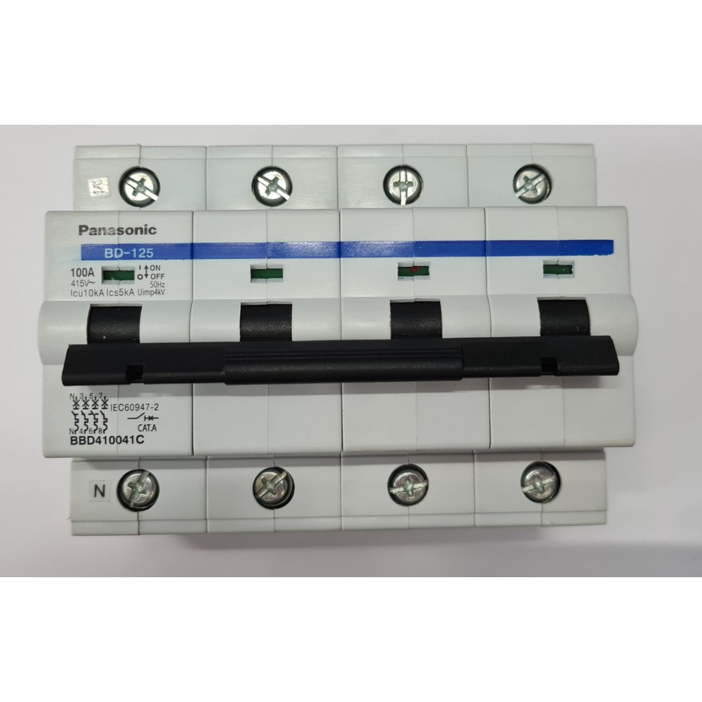 Aptomat AC 3 Pha 4 Cực PANASONIC 100A | Shopee Việt Nam