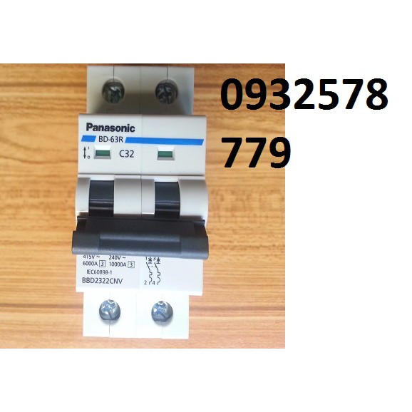 Cb 2 Tép Panasonic ( MCB Panasonic) 16A 20A 25A 32A 40A 50A 63A | Shopee Việt Nam