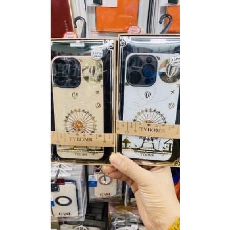 Ốp TYBOMB hình đu quay lưng kính đính đá ip13/ ip13pro/ ip13 pro max | Shopee Việt Nam