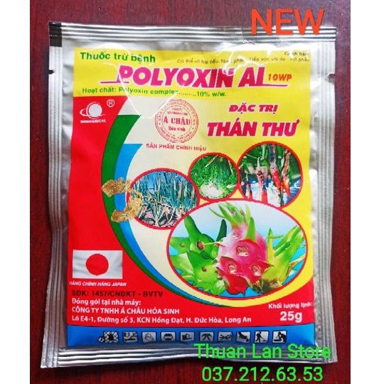 POLYOXIN AL Chuyên Trừ Thán Thư Trên Cây Trồng gói 25g | Shopee Việt Nam