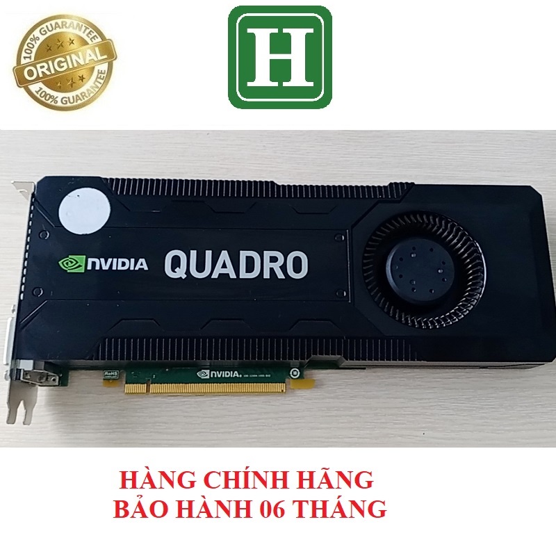 Card màn hình Nvidia Quadro K5000 4GB GDDR5 256bit, hàng chính hãng bảo ...