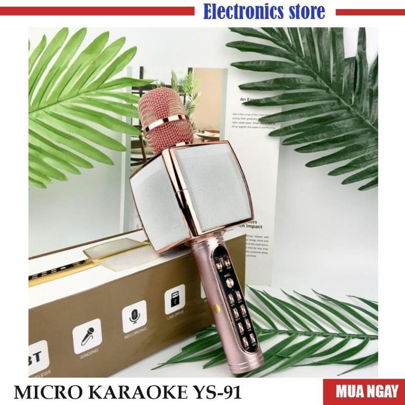 Mic hát karaoke YS91 | Shopee Việt Nam