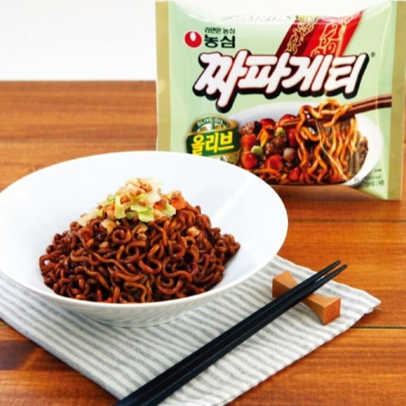 Mì Trộn Tương Đen Olive Nong Shim | Shopee Việt Nam