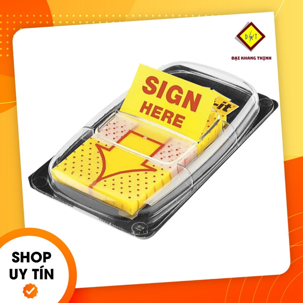Giấy note trình ký Sign here giấy ghi chú mũi tên | Shopee Việt Nam