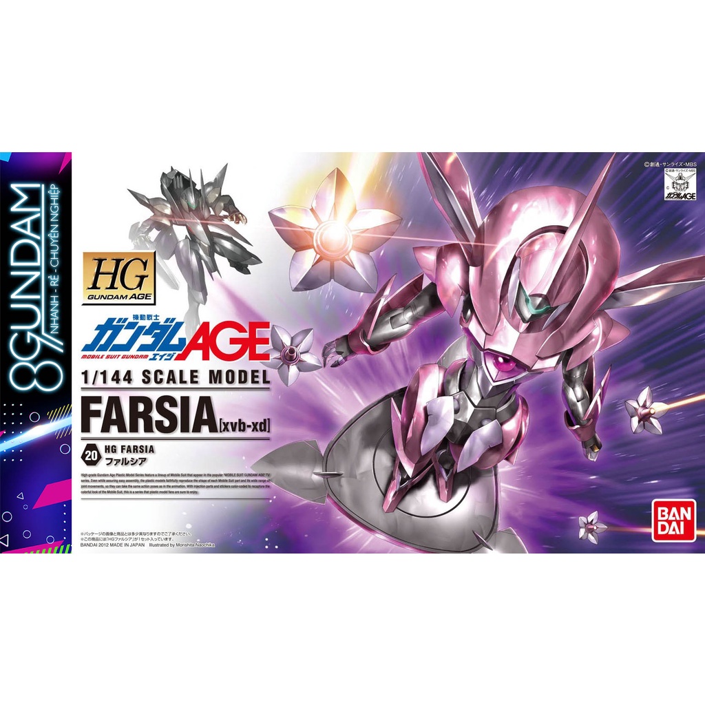 Mô Hình Lắp Ráp HG AGE Farsia | Shopee Việt Nam