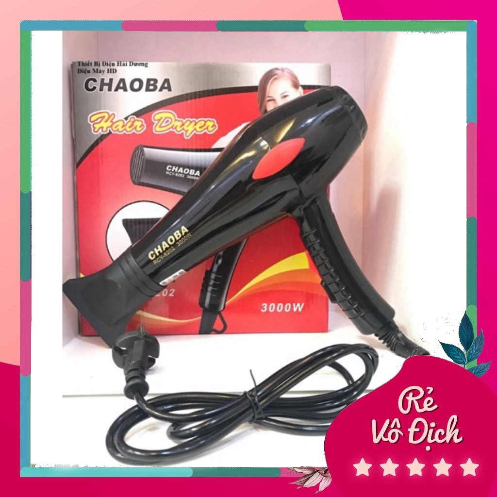 Máy sấy tóc Chaoba( lỗi 1 đổi 1 trong 1 tháng, bảo hành 6 tháng ...