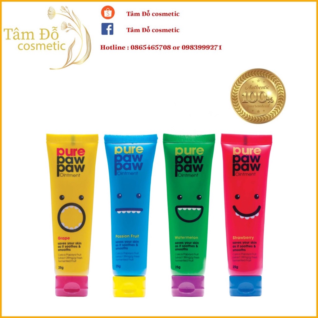 Kem cấp ẩm và giảm nứt nẻ dạng sáp Pure Paw Paw Ointment | Shopee Việt Nam