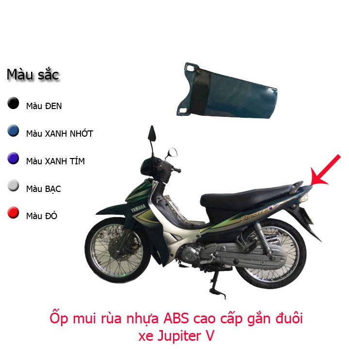 Mui rùa gắn xe Jupiter V, Jupiter MX, Jupiter Gravita | Shopee Việt Nam