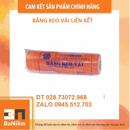 Băng keo vải Liên Kết 1 cây 10 cuộn 1.25cm x 200cm | Shopee Việt Nam