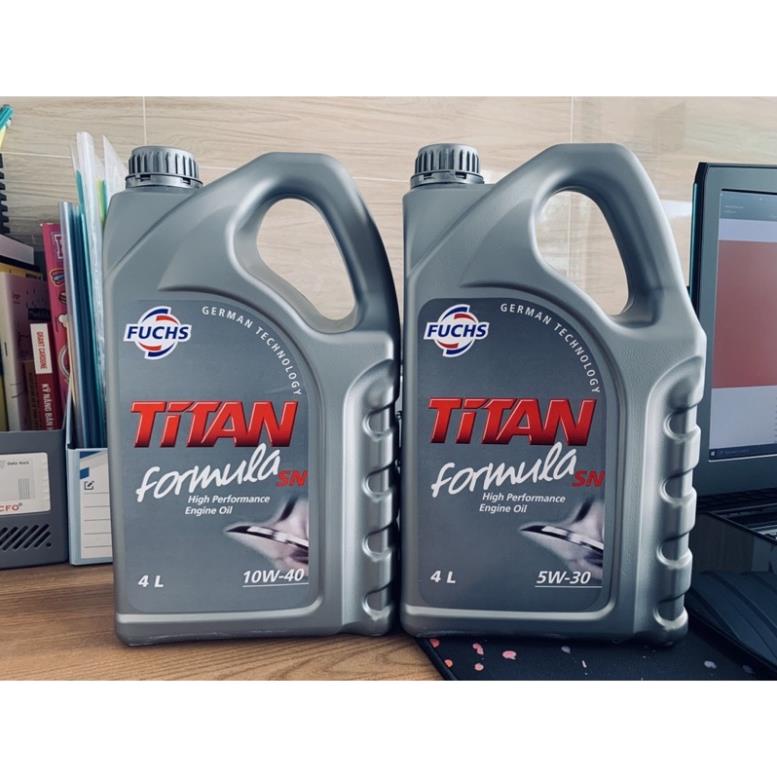 Nhớt Fuchs Titan Formula, API SN, 4L | Shopee Việt Nam
