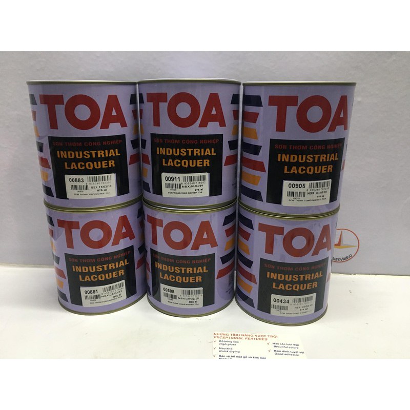 Sơn Thơm công nghiệp Toa 875ml (nhiều màu) | Shopee Việt Nam