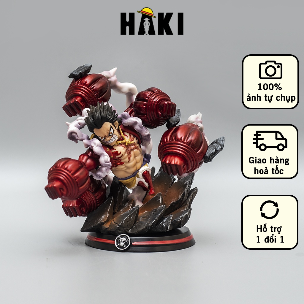 Mô hình One Piece Luffy Gear 4 Multi Punch LF11 cao 15cm, mô hình One ...