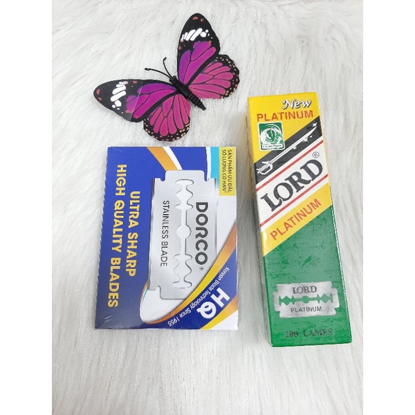 Dao cạo râu LORD Platinum - hộp 200 lưỡi | Shopee Việt Nam