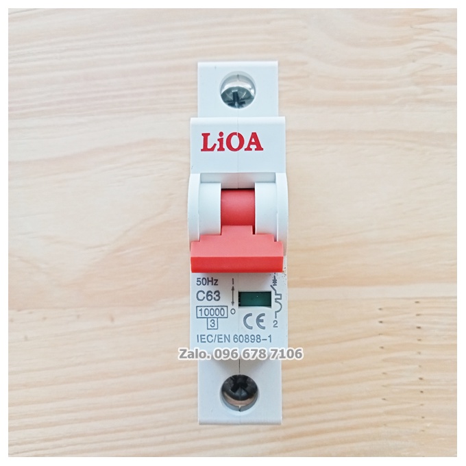 Cầu dao - Aptomat LiOA 1P 63A - 100A/ 10kA - Chính hãng | Shopee Việt Nam