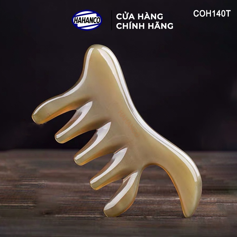 Lược Sừng Đa Năng Thần Thánh HAHANCO (Size: M - 11cm) Chuyên dụng Massage - COH140 | Shopee Việt Nam