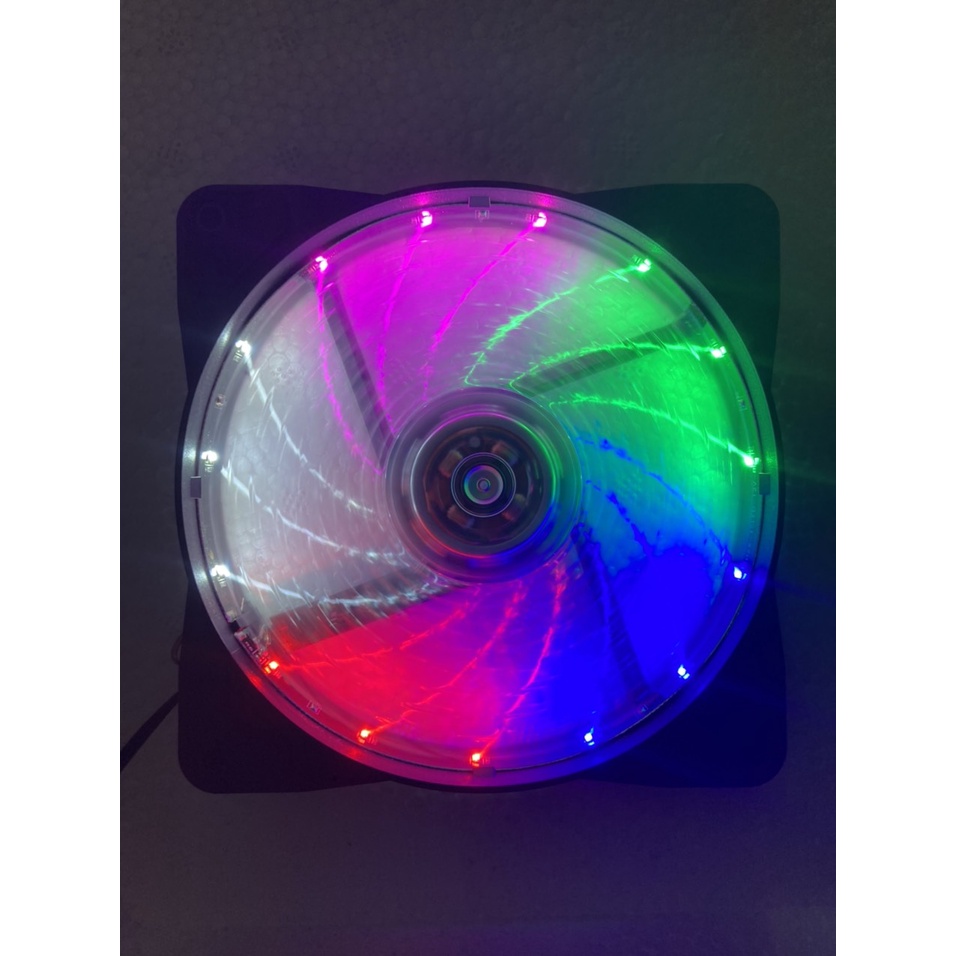 fan led rgb mới 12cm case máy tính quạt tản nhiệt thùng hông làm mát ...