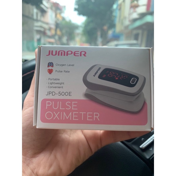 Máy đo Ôxy SPO2 Jumper JPD 500E - BH 12 tháng | Shopee Việt Nam