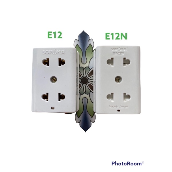 Ổ cắm E12 và E12N Sopoka | Shopee Việt Nam