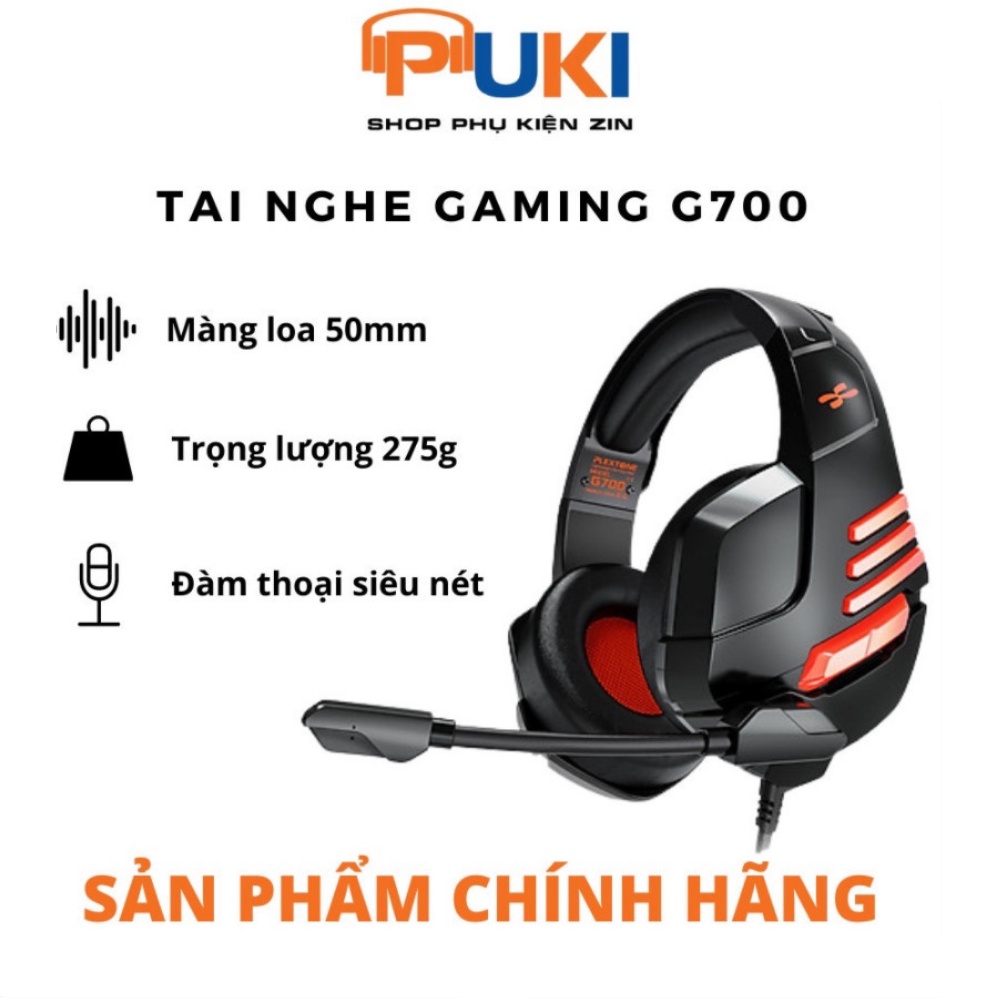 Tai nghe Gaming G700 - Tai Nghe Chụp Tai Gaming Plextone G700 - Màu Đen ...