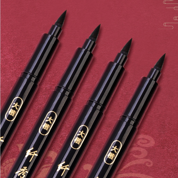 Bút viết thư pháp chữ Hán Calligraphy Deli - brush pen nhiều kích cỡ ...